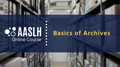 AASLH Learning: Upcoming Events